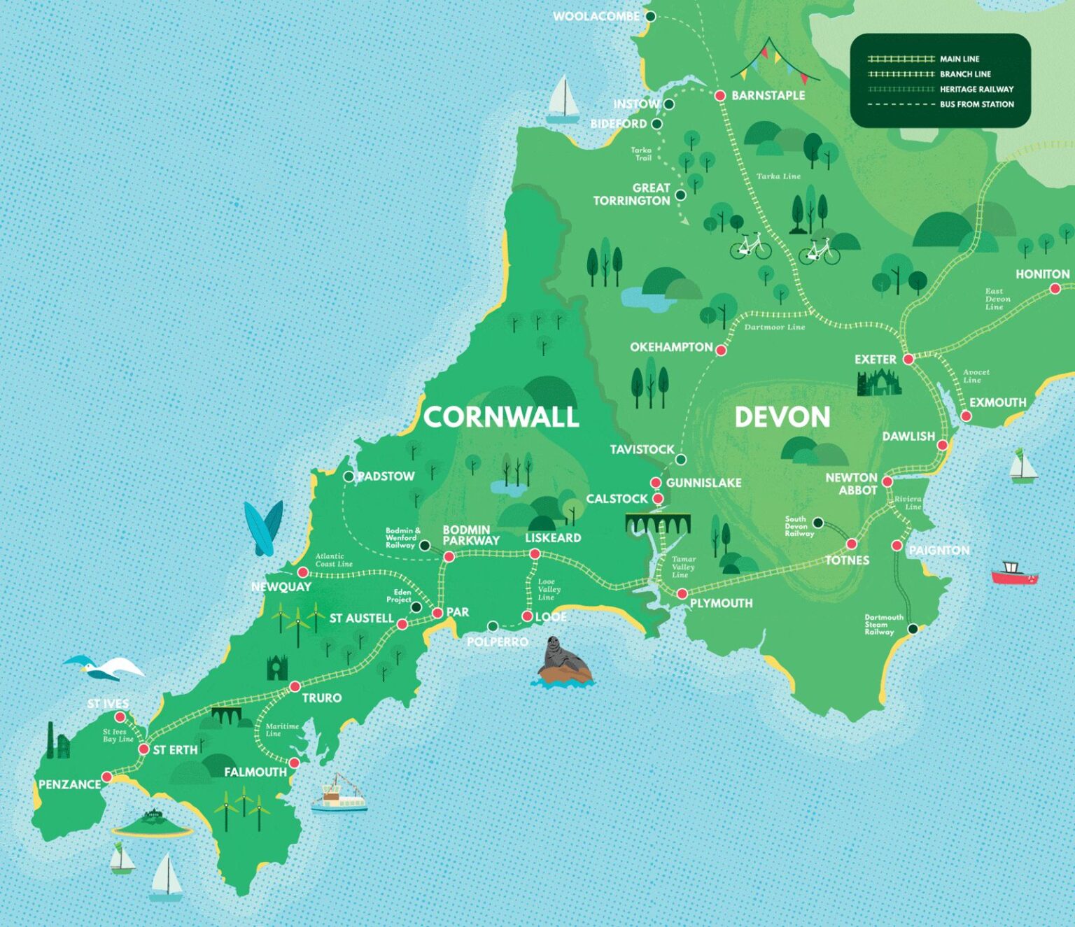 How to Get From London to Cornwall - Active England