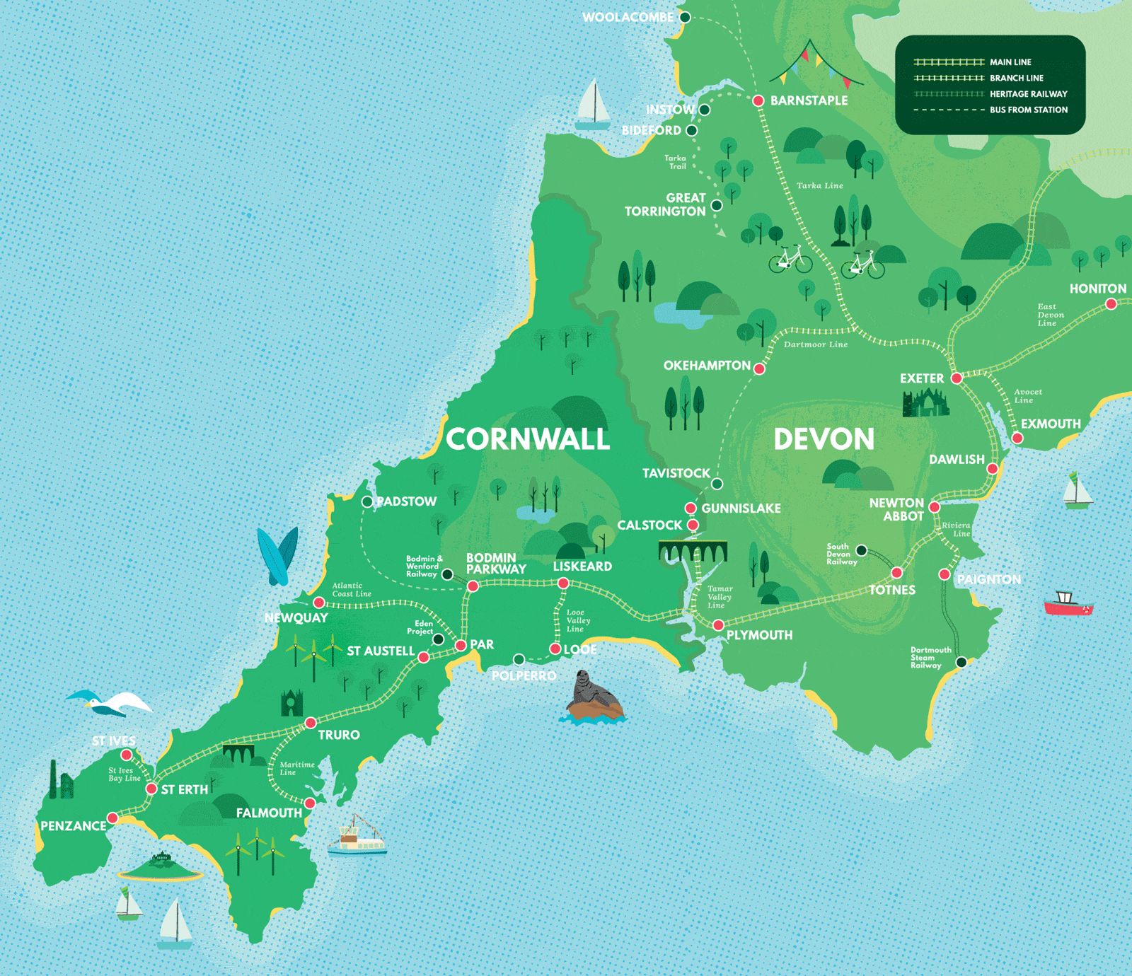 How to Get From London to Cornwall - Active England